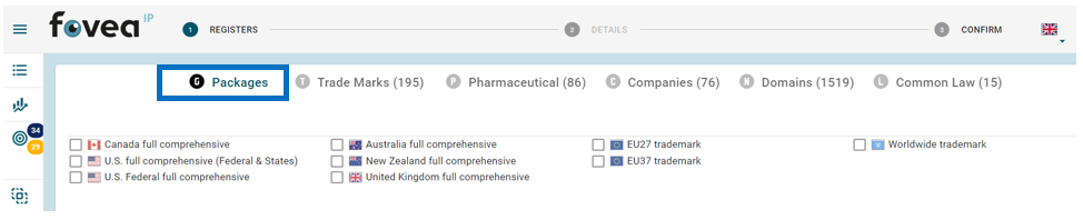 Clients can now simply order packages covering the most frequent ...